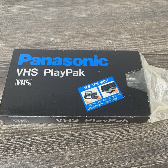 Panasonic | Media | Genuine Original Oem Panasonic Vhs Playpak Vhsc ...
